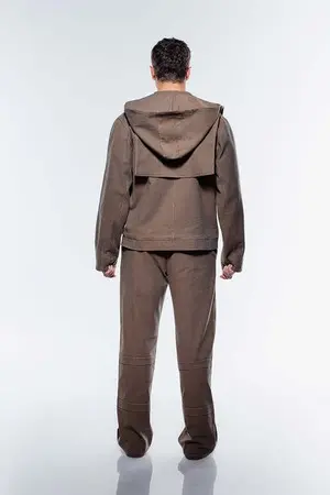 JENDUE Hardy Hooded Denim Jacket