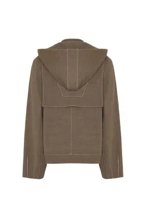 JENDUE Hardy Hooded Denim Jacket