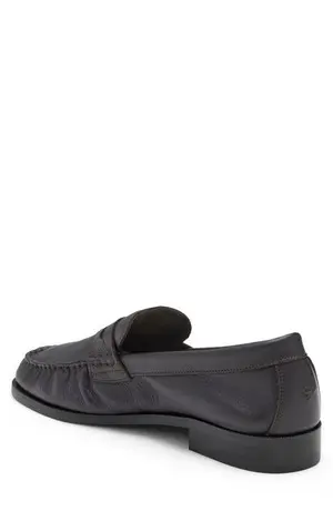 DUKE + DEXTER Ezra Leather Penny Loafer - Brown