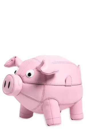 Moschino Collector Pig Handheld Bag - Pink