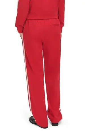 Rag & Bone Irina Mid Rise Wide Leg Ponte Track Pants