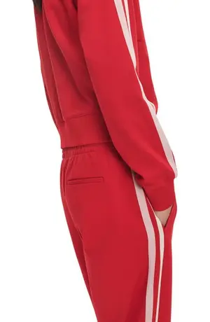 Rag & Bone Irina Mid Rise Wide Leg Ponte Track Pants