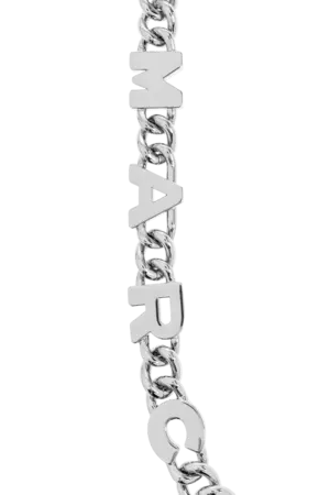 Marc Jacobs Massive Bag Strap - Silver
