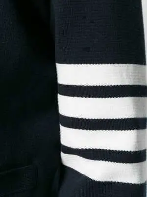 Thom Browne 4bar Cotton Cardigan