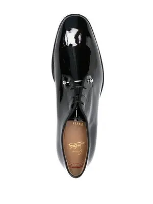 CHRISTIAN LOUBOUTIN Chambeliss Patent Leather Derby Shoes