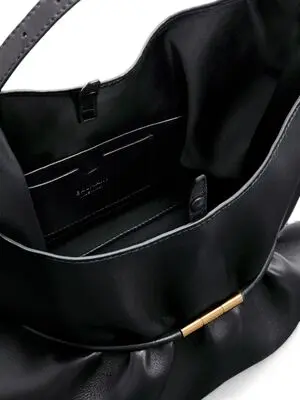 Balmain Sphynx Medium Leather Handbag