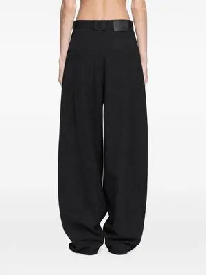 Balenciaga Wool Barrel Trousers