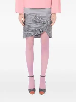 Valentino Garavani Draped Satin Skirt