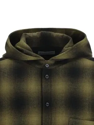 Balenciaga Checked Flannel Shirt