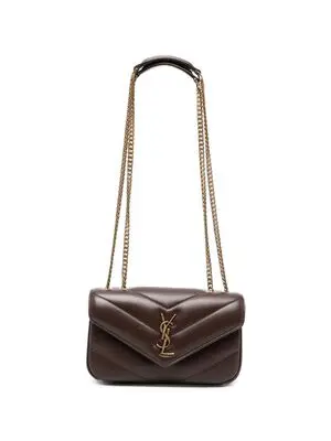 Saint Laurent Loulou Mini Suede Leather Shoulder Bag