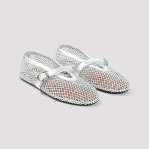 Alaïa Fishnet Ballerinas