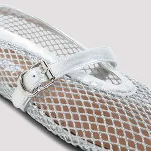 Alaïa Fishnet Ballerinas