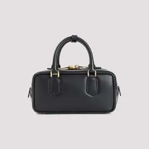 Miu Miu Arcadie Calf Leather Handbag - Black
