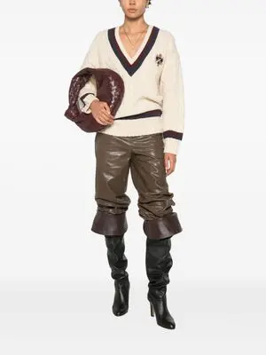 Zimmermann Valiant Wool V-necked Jumper