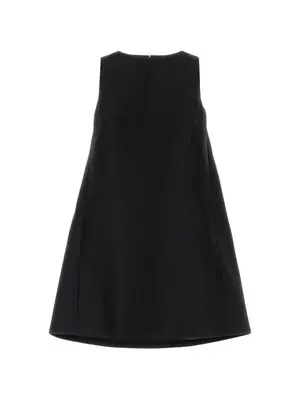 Balenciaga Wool And Silk A-line Dress - Multicolor