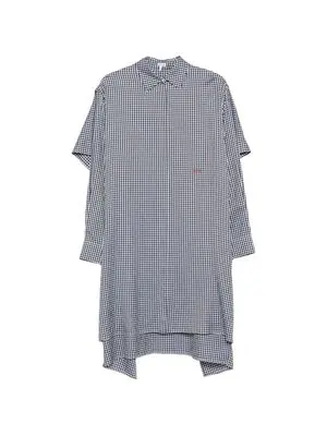Loewe Silk Caped Dress