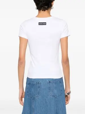 MARINE SERRE Logo Cotton T-shirt