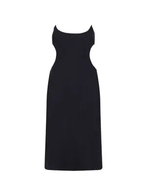 MARINE SERRE Moon Cutout Midi Dress