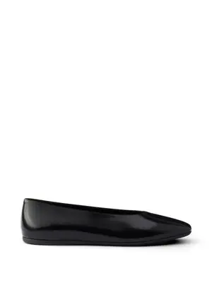 Prada Leather Ballet Flats - Multicolor