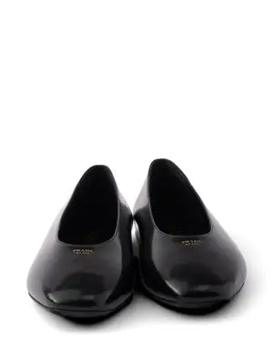 Prada Leather Ballet Flats