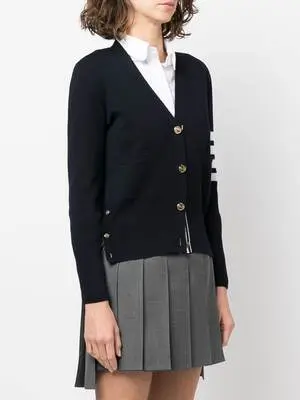 Thom Browne 4bar Wool Cardigan