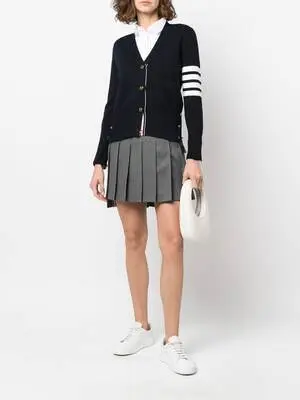 Thom Browne 4bar Wool Cardigan