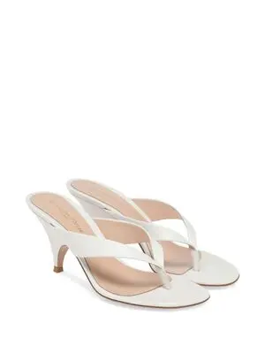 GIANVITO ROSSI Sofia Leather Thong Sandals