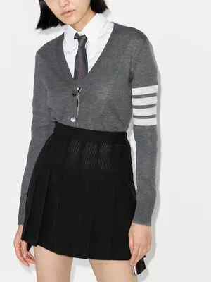 Thom Browne 4bar Wool Cardigan