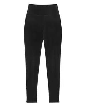 Mint Velvet Velvet High Waisted Leggings