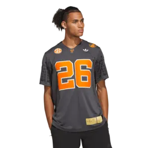 Adidas 26 Smokey Grey Tennessee Volunteers Neyland Legacy Premier Jersey - Gray