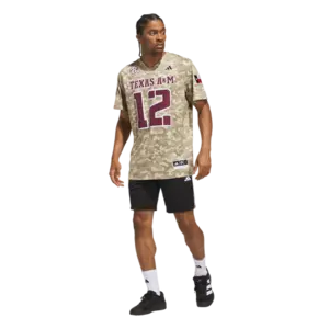 Adidas 12 Texas A&m Aggies Honor & Support Premier Strategy Jersey