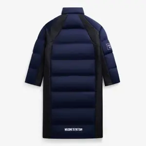 OFF SEASON Chicago Bears Long Team Puffer Coat