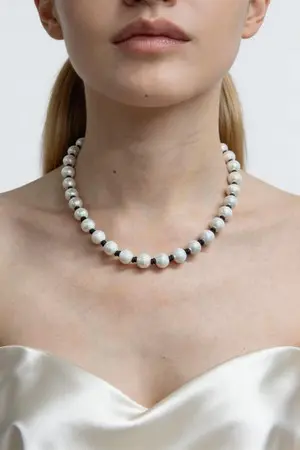 CLASSICHARMS Karma Freshwater Pearl Necklace