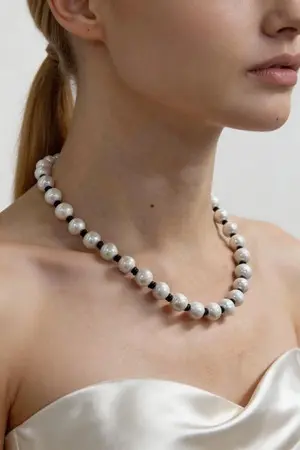 CLASSICHARMS Karma Freshwater Pearl Necklace