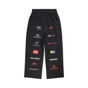 Balenciaga Baggy Sweatpants - Black