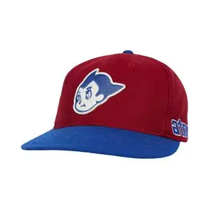 PALACE X Ebbets Field Flannels Sankei Atoms Authentic Wool Ballcap - Red