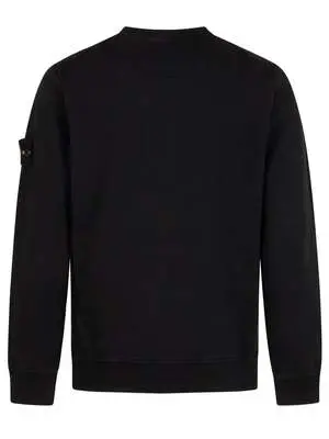 Stone Island Regular-fit Crewneck Sweatshirt With Raglan Sleeves