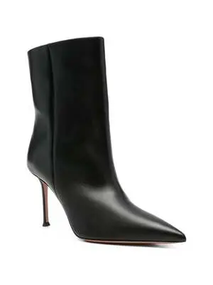 AQUAZZURA Stivaletti Harper 85 In Pelle