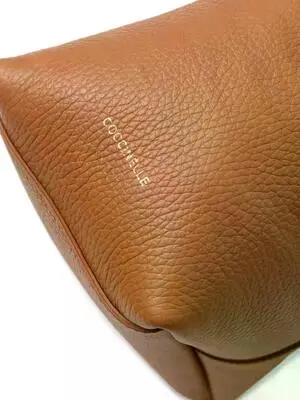 COCCINELLE Small C-easy Grained Leather Tote Bag