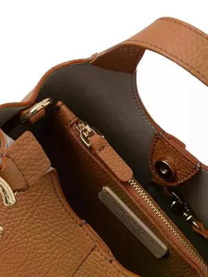 COCCINELLE Small C-easy Grained Leather Tote Bag