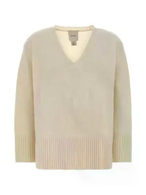 Calvin Klein V-neck Ribbed-trim Sweater