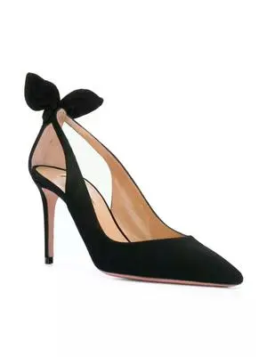 AQUAZZURA Bow Tie Pumps 105