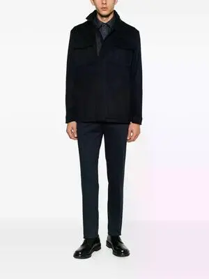 Corneliani Flap-pocket High-neck Jacket