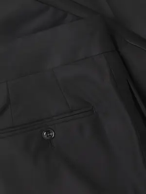 Emporio Armani Wool Tuxedo Pants