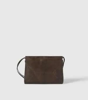 Brunello Cucinelli Leather Lizard-embossed Pouch