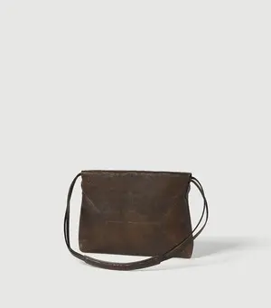 Brunello Cucinelli Leather Lizard-embossed Pouch