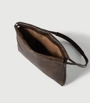 Brunello Cucinelli Leather Lizard-embossed Pouch