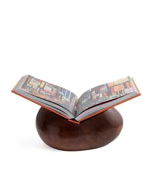 Assouline Ash Wood Pebble Bookstand