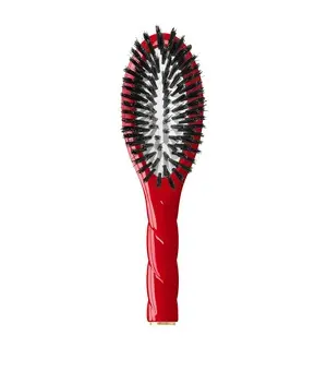 LA BONNE BROSSE Small N.01 The Universal Shine & Care Hairbrush - Red