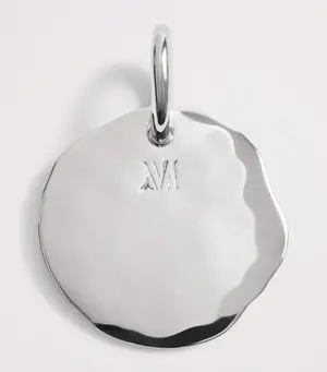 Monica Vinader Sterling Sun Pendant